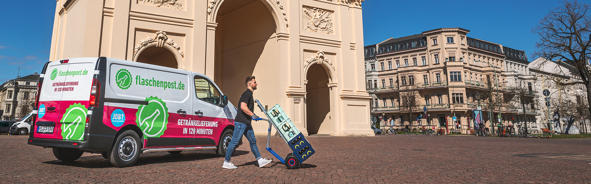 Start in Potsdam | flaschenpost SE